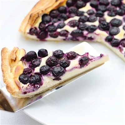 Blueberry Cream Pie Recipe | Amish Country Cooks in Ohio